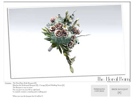 Second Life Marketplace - Bride Bouquet [4]